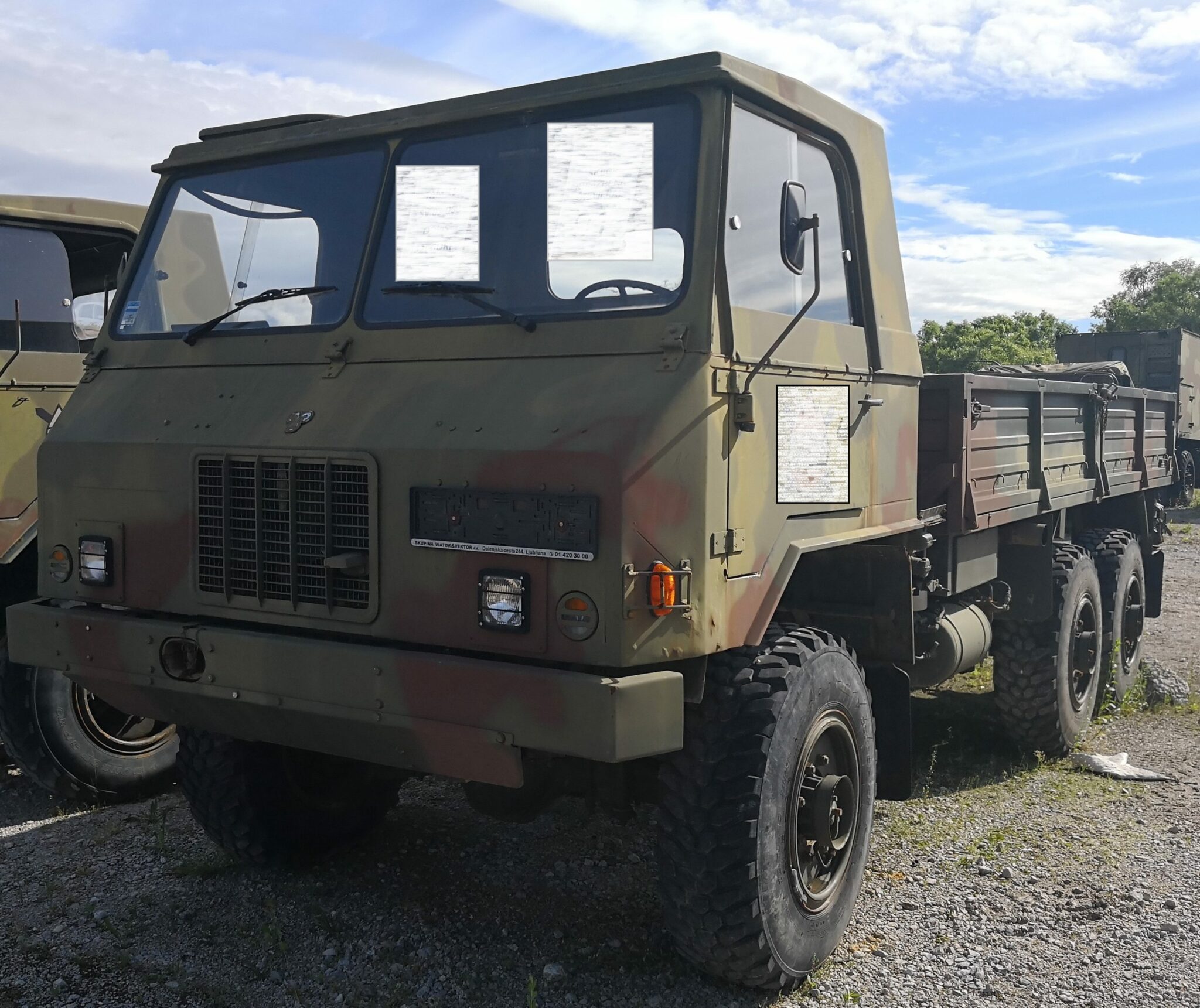 Gebrauchter TAM 150 6x6 Militärtruck in Österreich - Krawalldackl